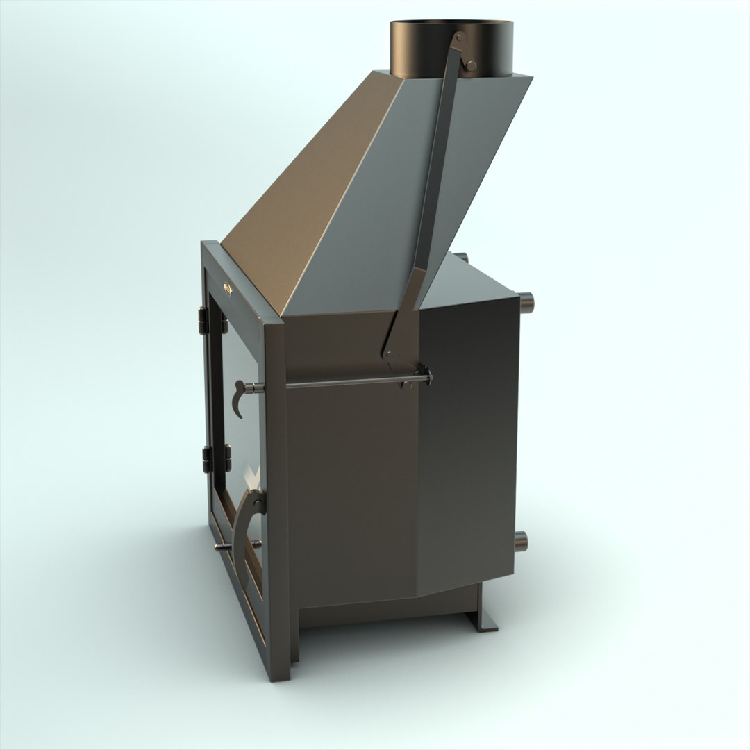 3d fryrender wood model