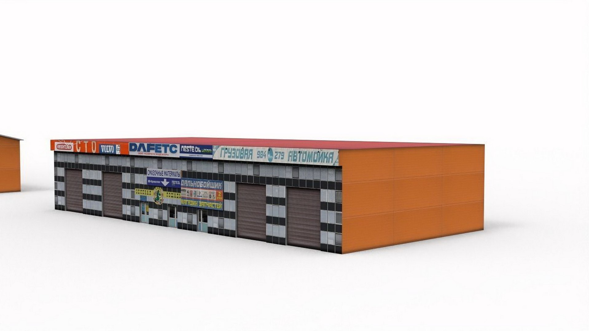 3D Auto Shop Model - TurboSquid 1732017