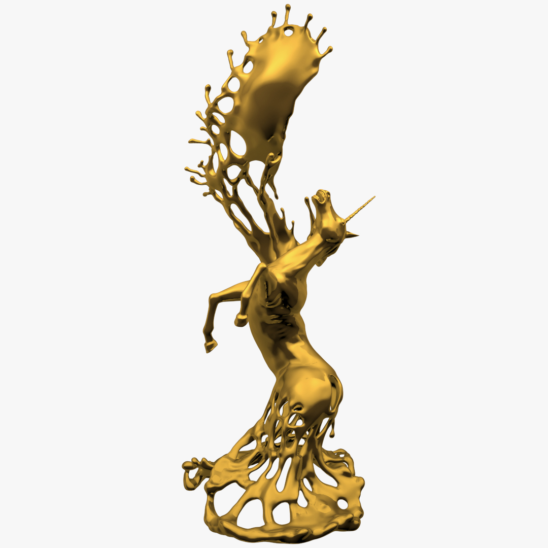 3d Unicorn Model
