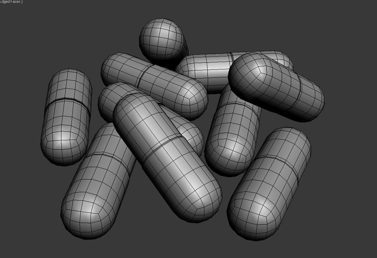 Pill Capsule 3D Model - TurboSquid 1406929