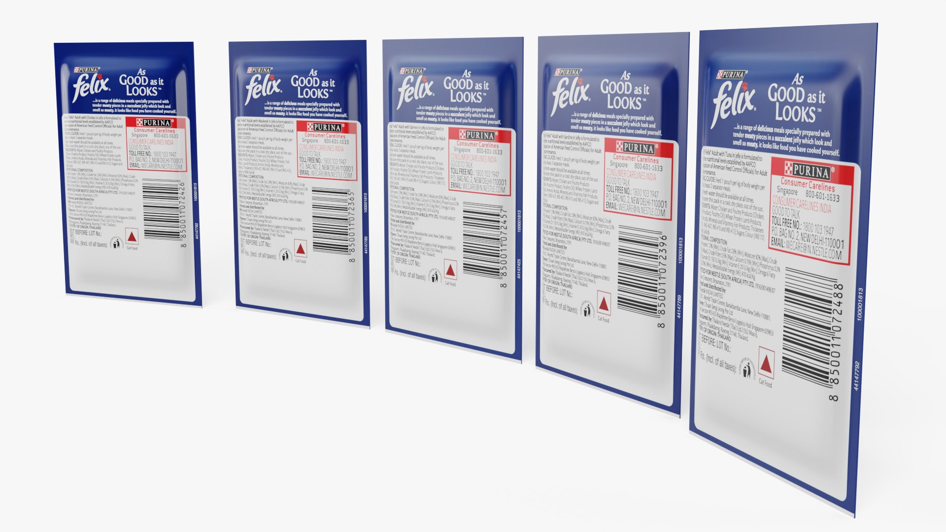 Purina Felix Cat Food Collections 3D Model - TurboSquid 2184691
