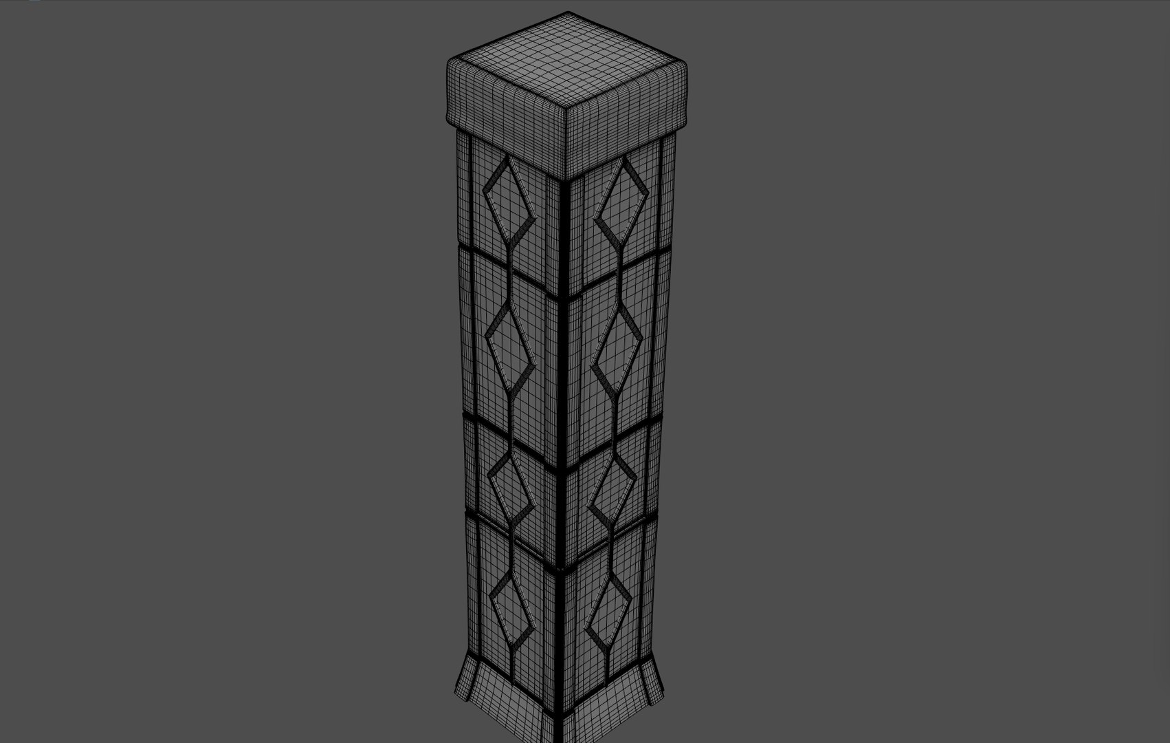 Fantasy Pillar 3D Model - TurboSquid 1956414