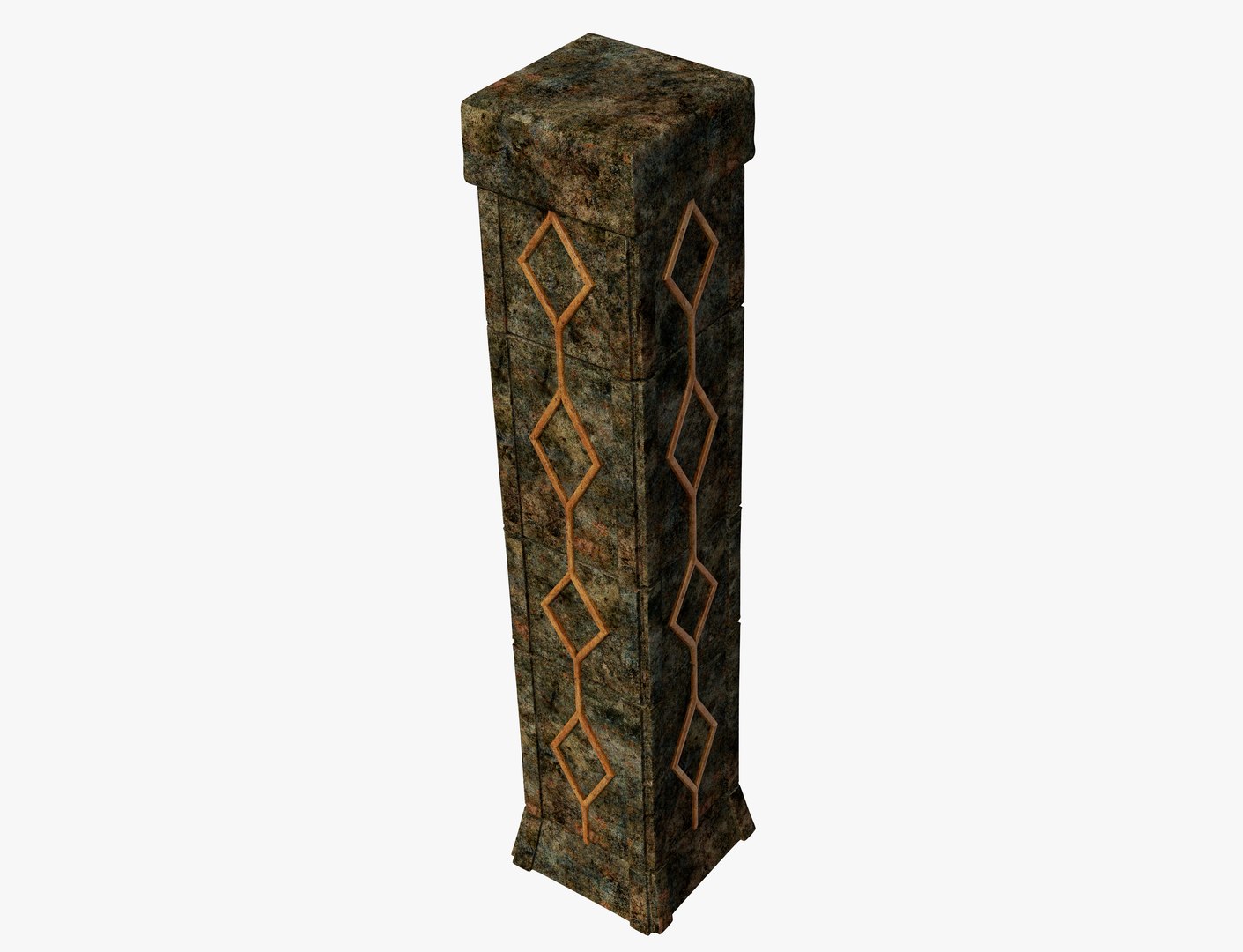 Fantasy Pillar 3D Model - TurboSquid 1956414