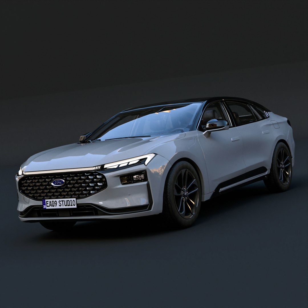 2023 Ford Mondeo 3D model - TurboSquid 2013936