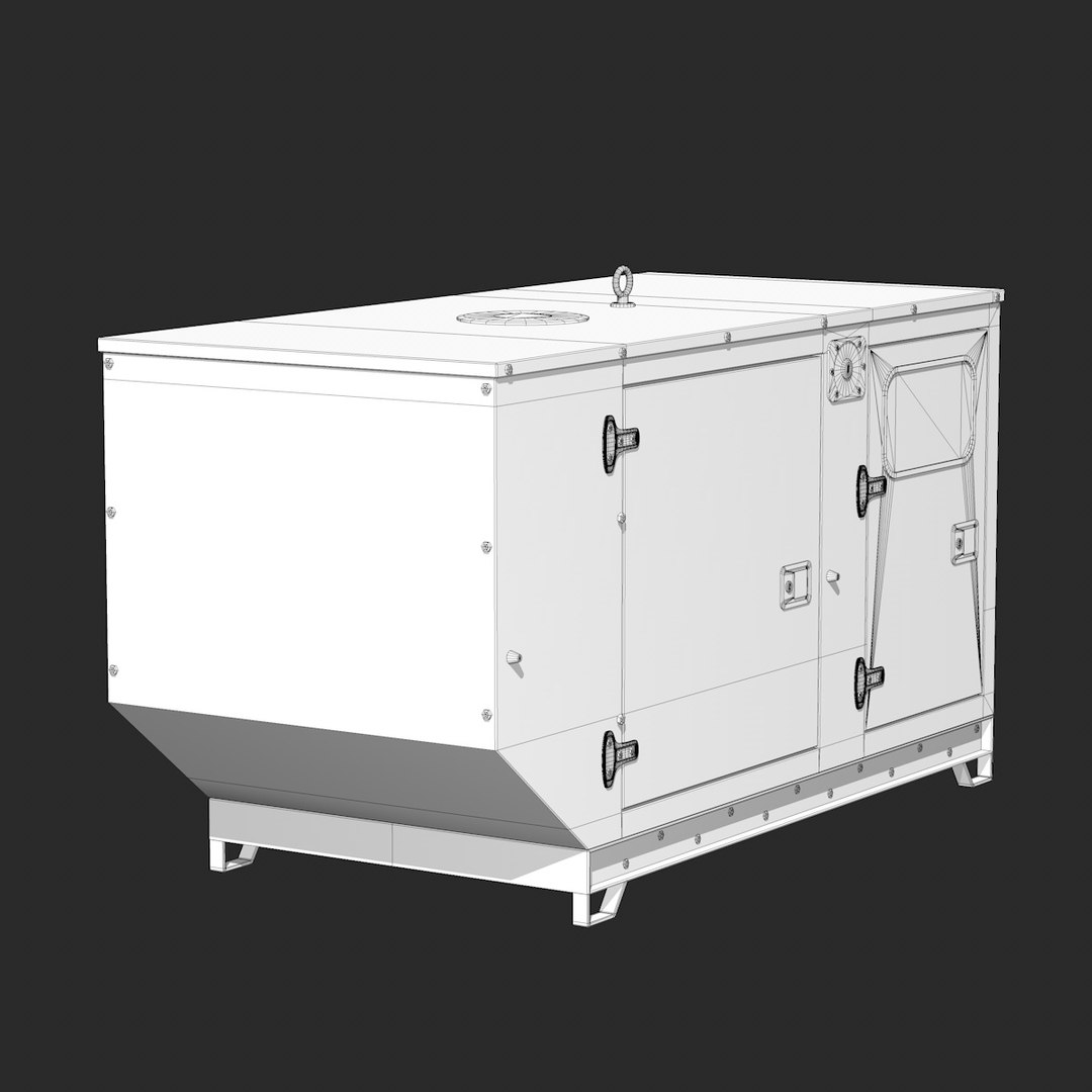 Generator 3d Model