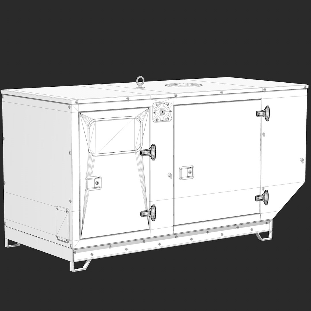 Generator 3d Model