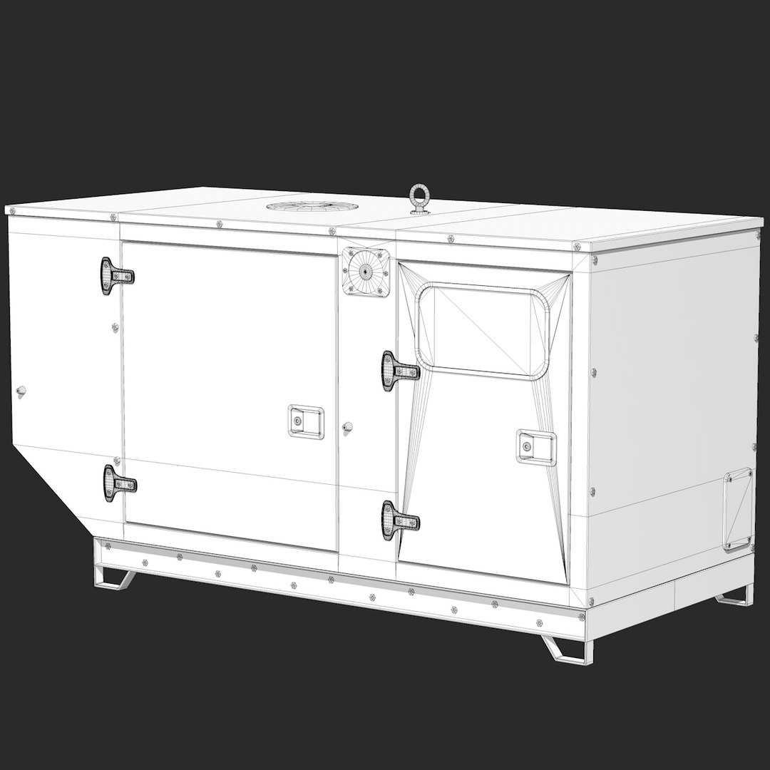 Generator 3d Model