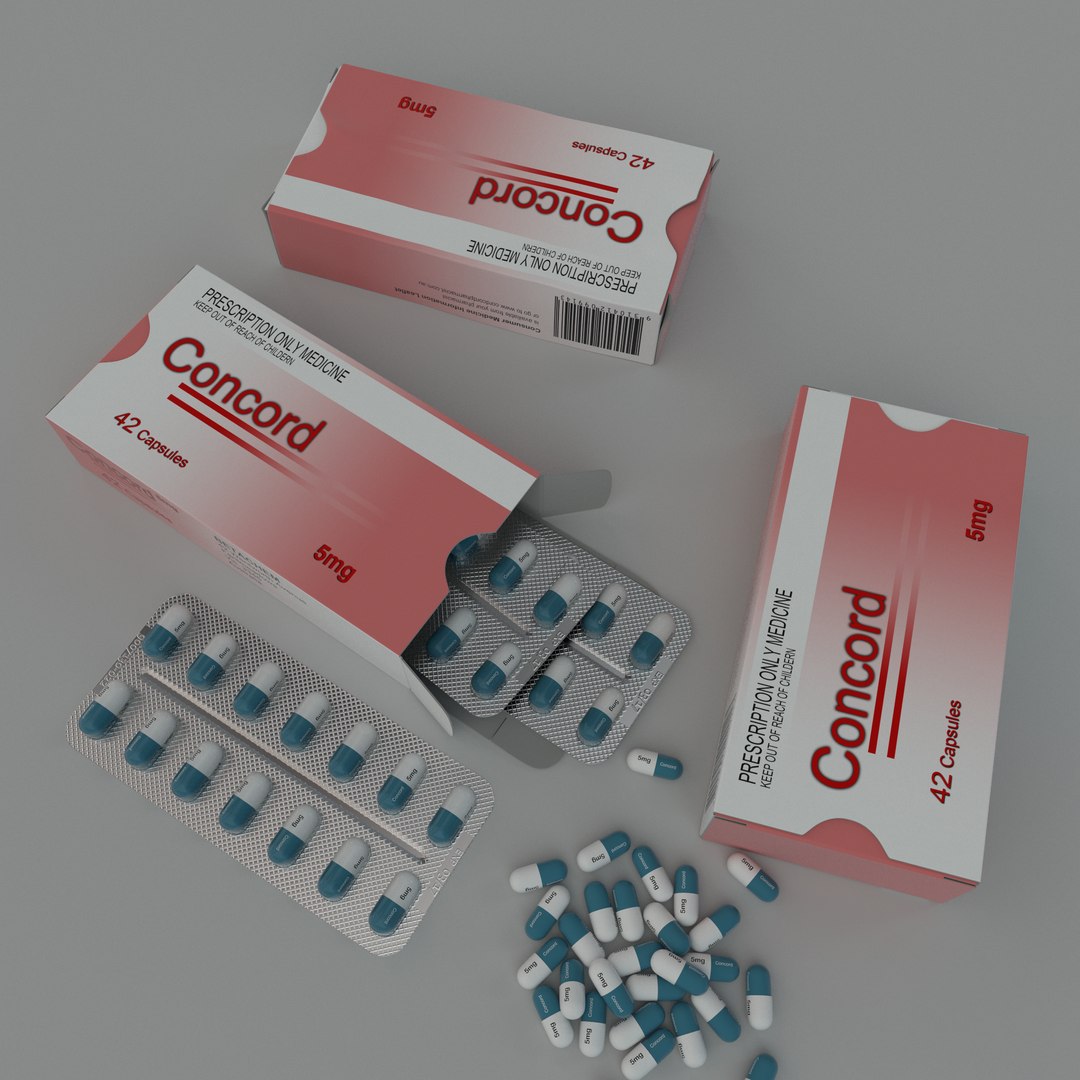 Medicine Box Capsule 3d Model