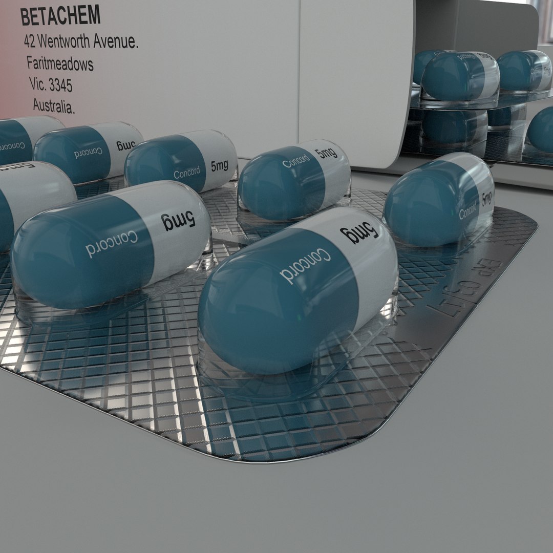 Medicine Box Capsule 3d Model