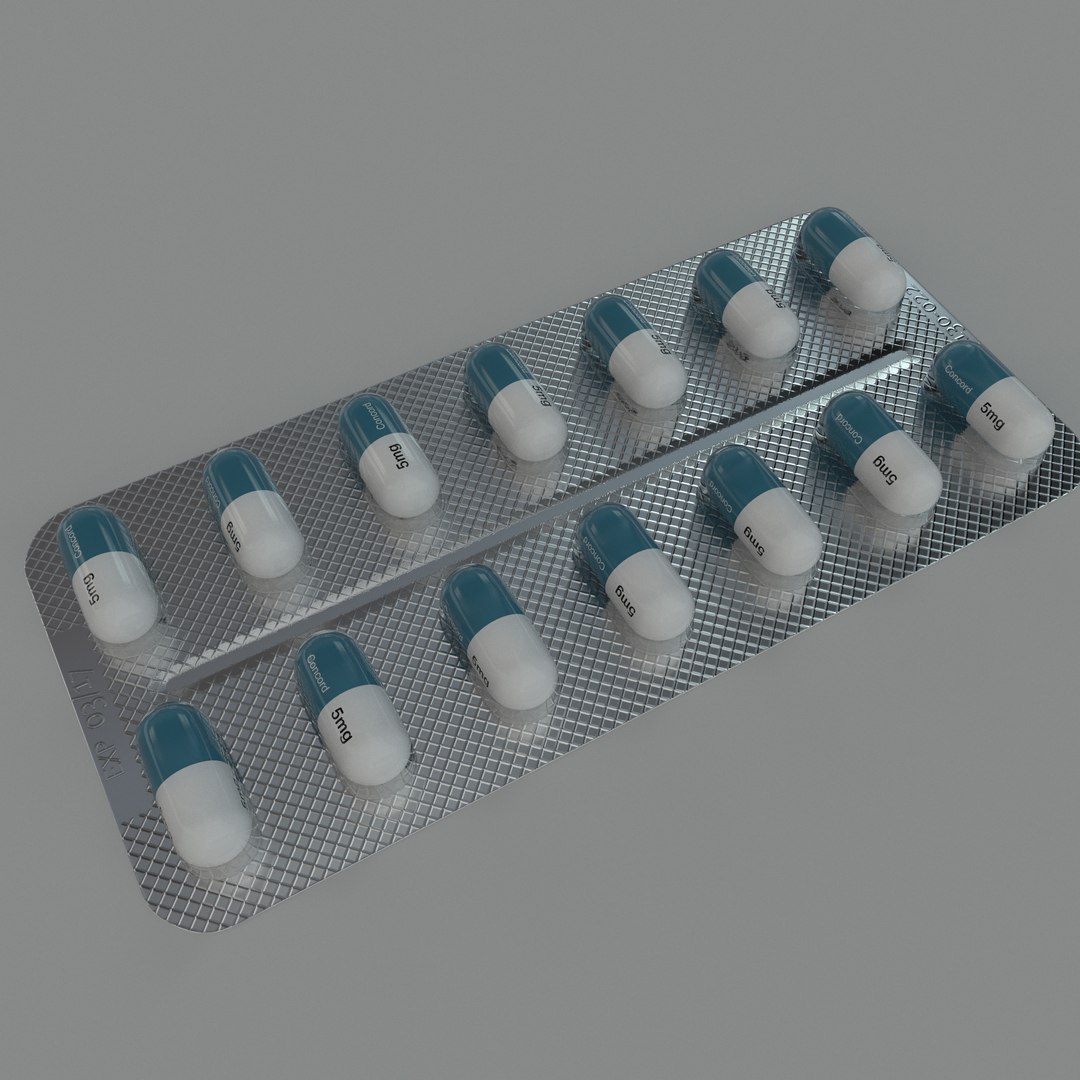 Medicine Box Capsule 3d Model