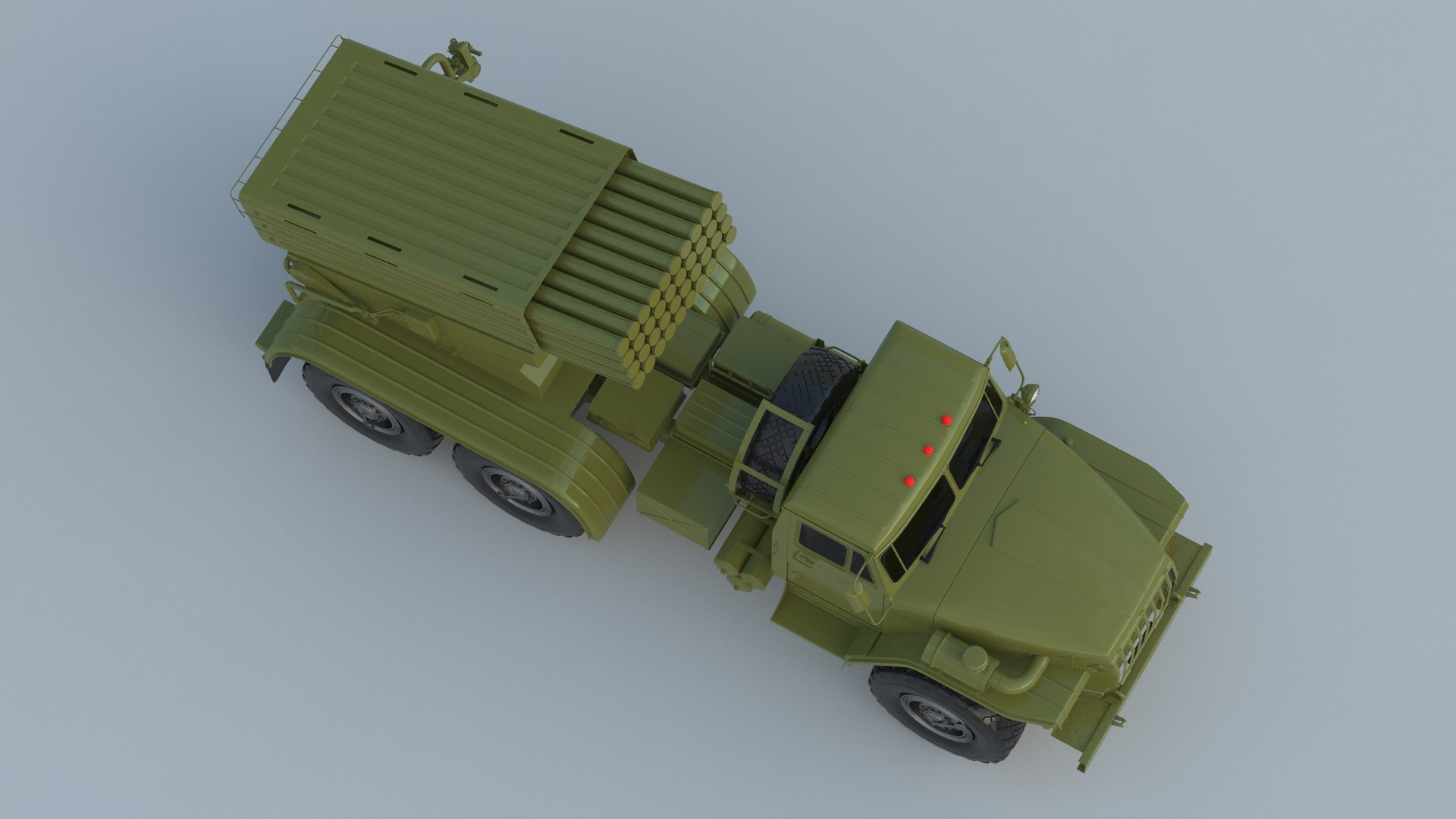 3D model BM 21 Grad - TurboSquid 1871104