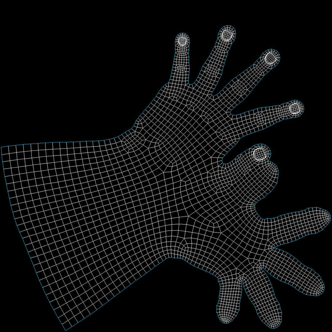 Female Hands Gesture 01 Base Mesh 3D model - TurboSquid 1770743