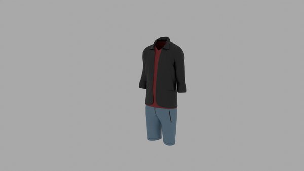 3D T-shirt - Jacket - Clothes model - TurboSquid 1973108