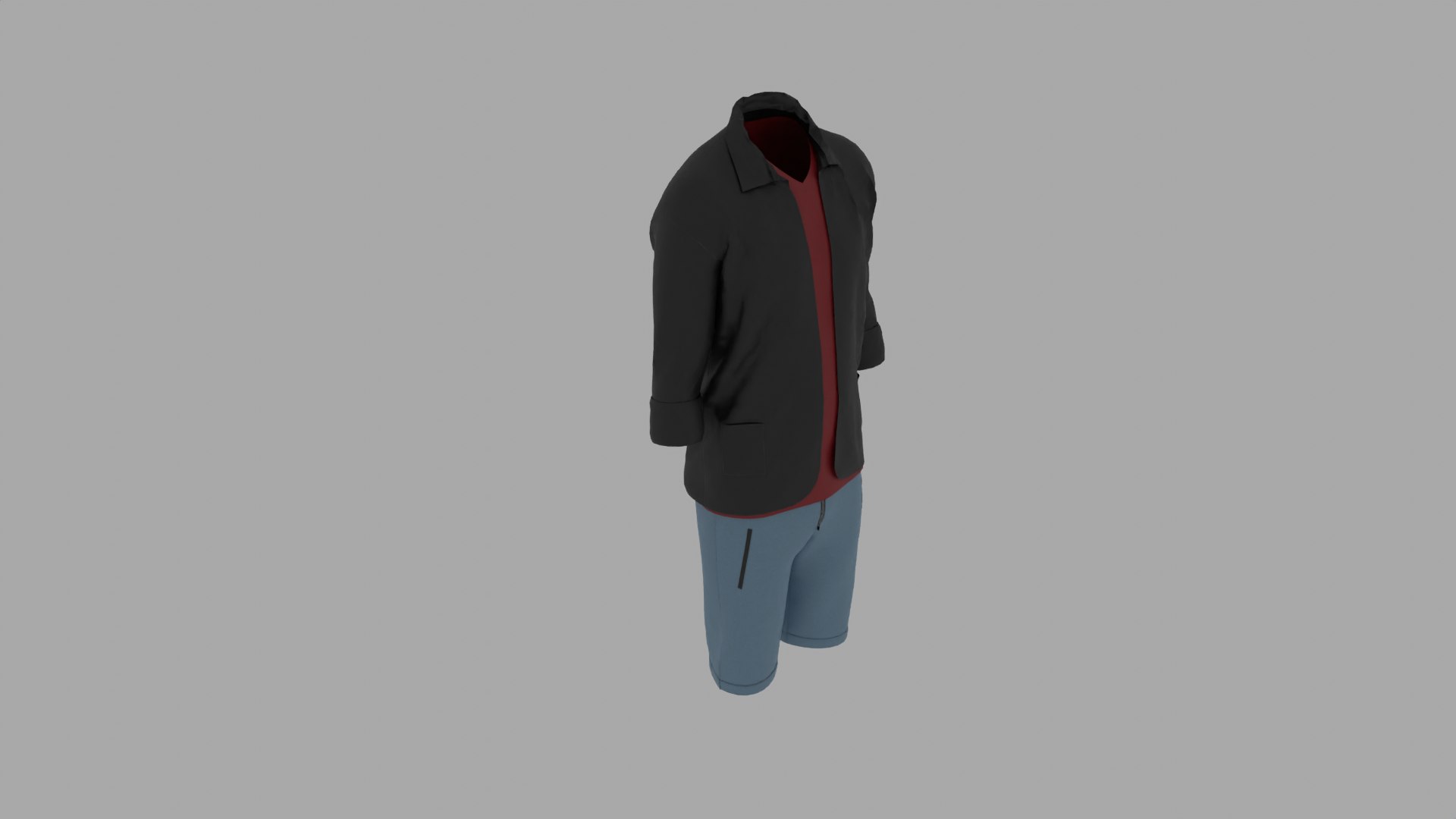 3D T-shirt - Jacket - Clothes Model - TurboSquid 1973108