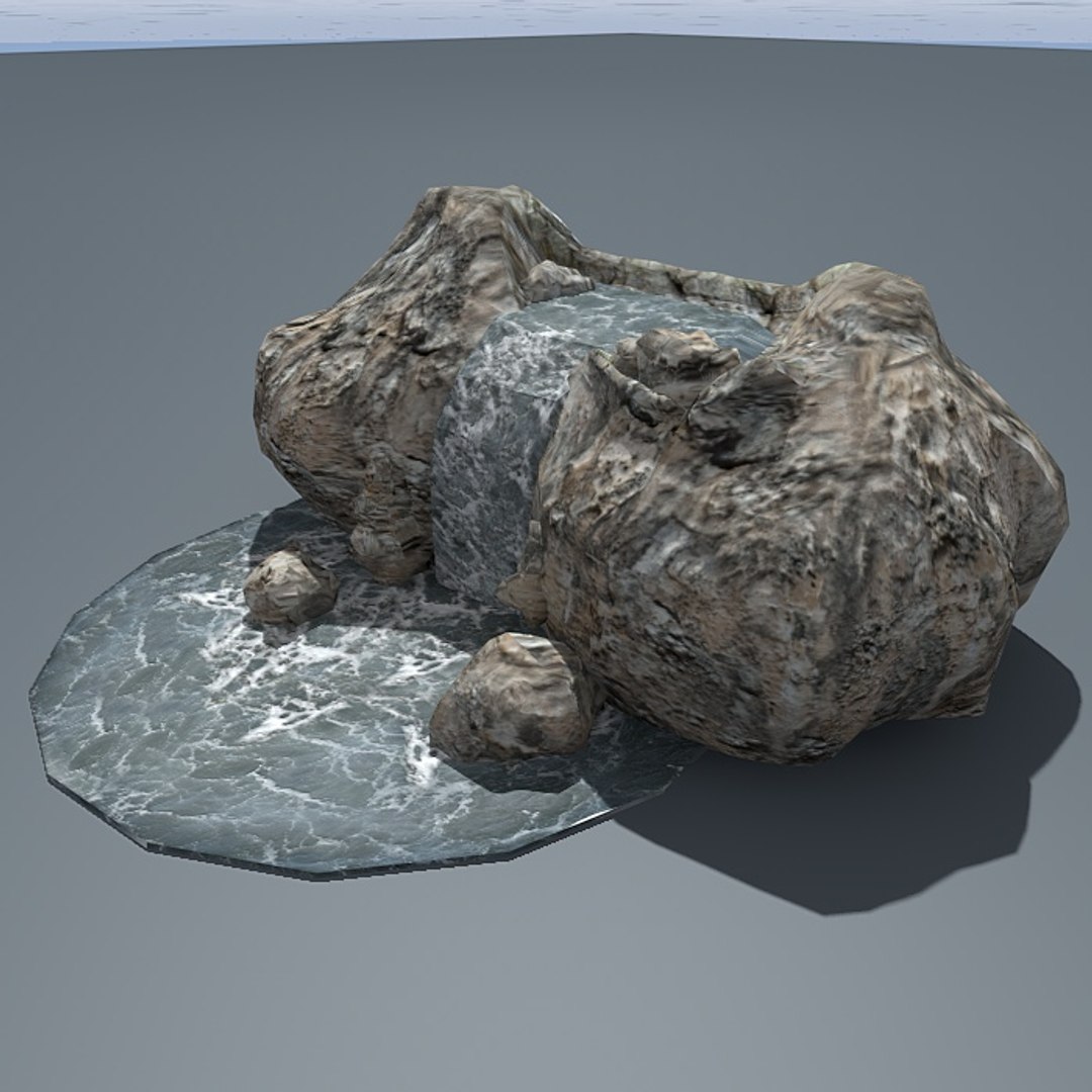 rock games ready 3d model