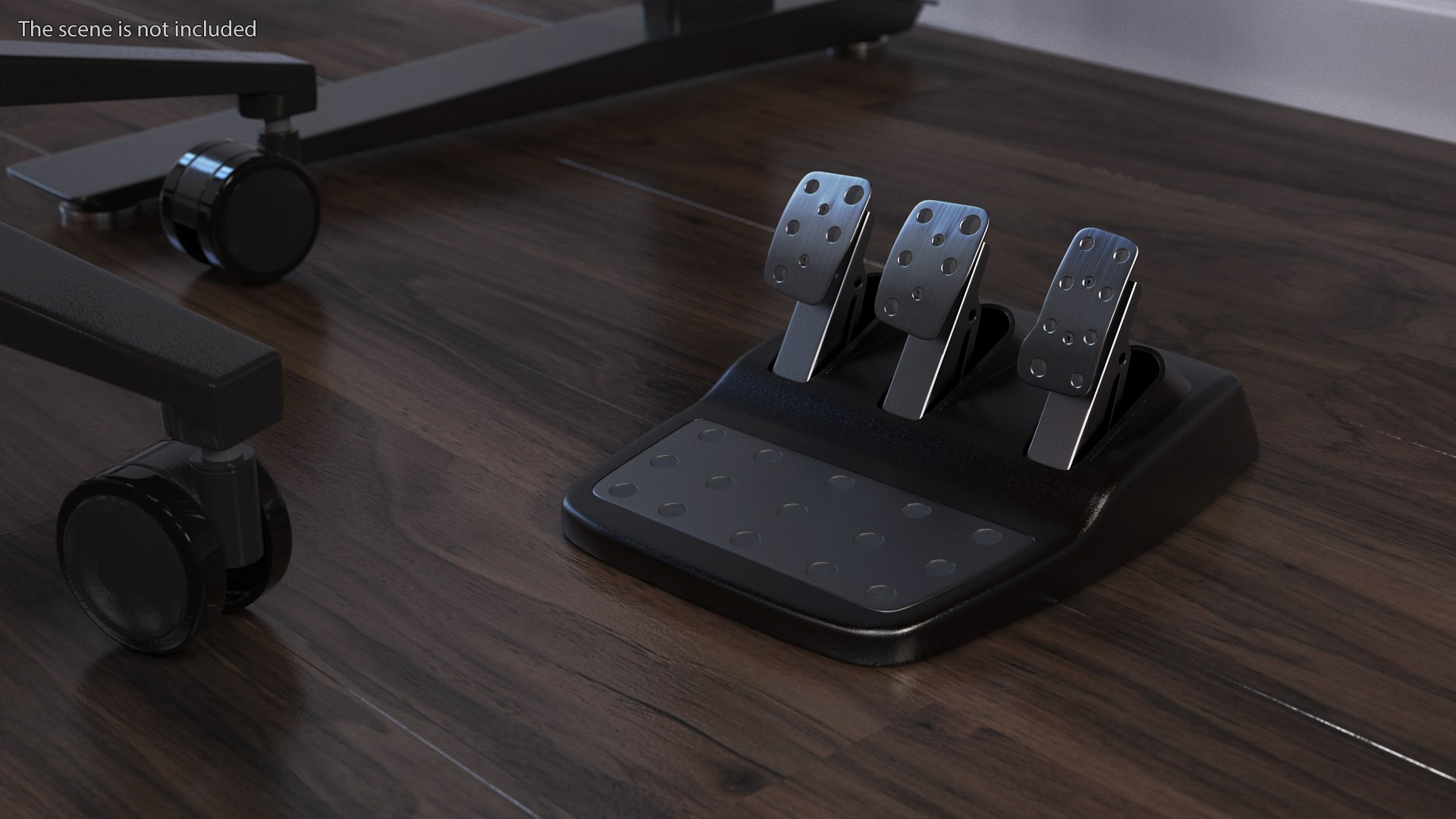 Driving Game Device Pedals 3D Model - TurboSquid 2113246