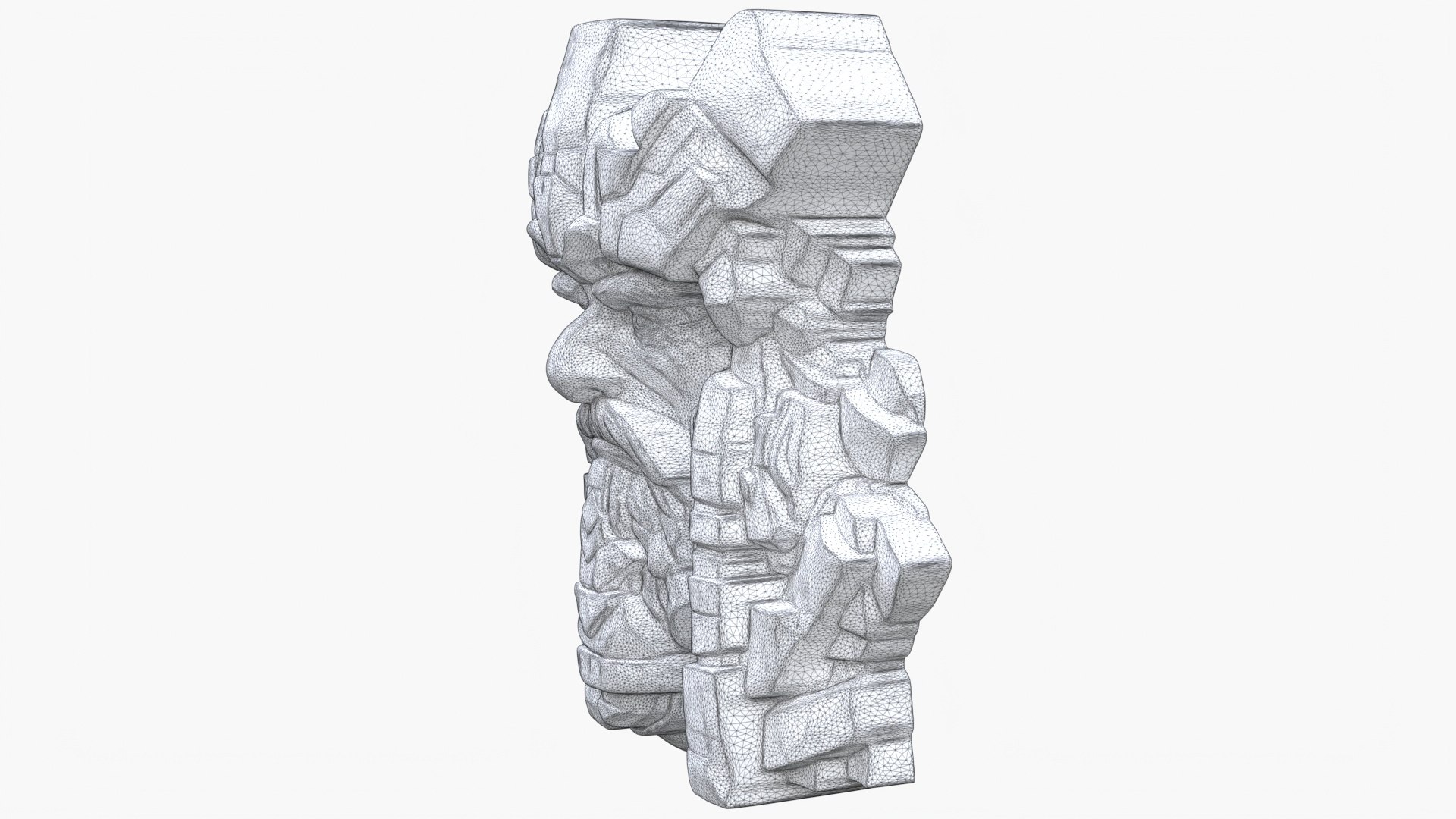 Stone Sentinel Bust 2 Model - TurboSquid 2187737