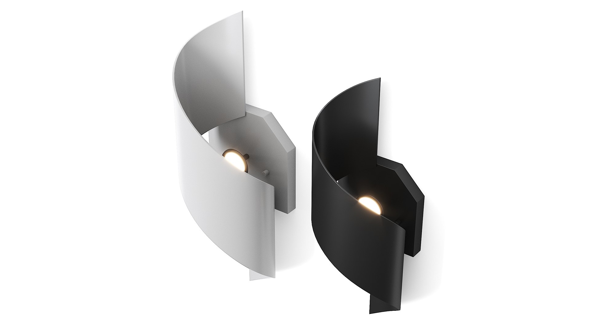3D Helix Modern Forms Wall Lamp Model - TurboSquid 2107836
