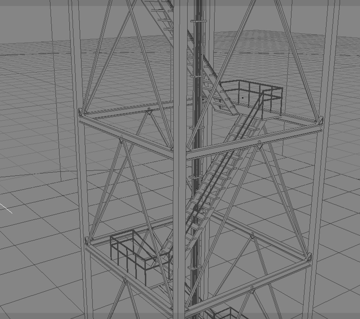 3d Weather Doppler Radar Tower Model