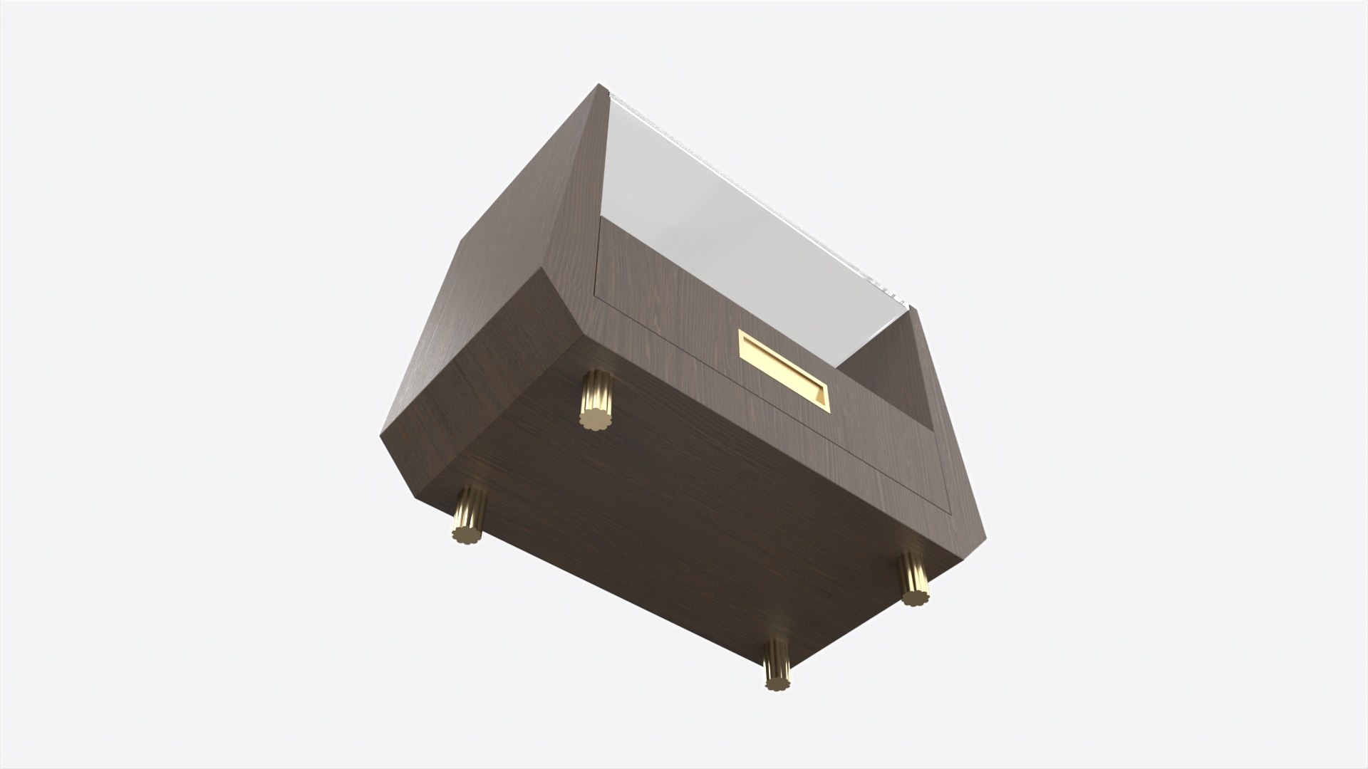 Night Table Baker Gem 3D Model - TurboSquid 2102711