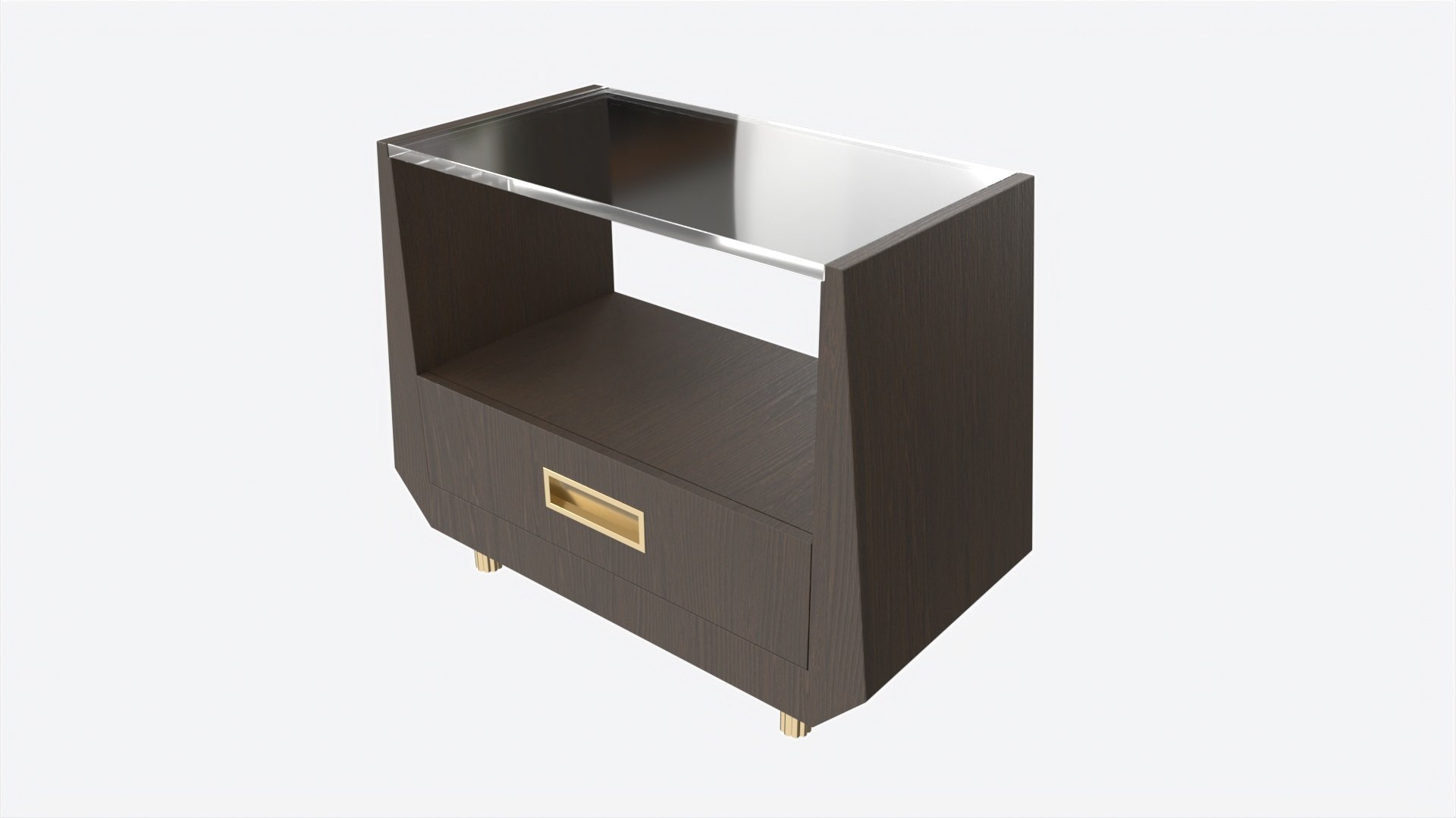 Night Table Baker Gem 3D Model - TurboSquid 2102711