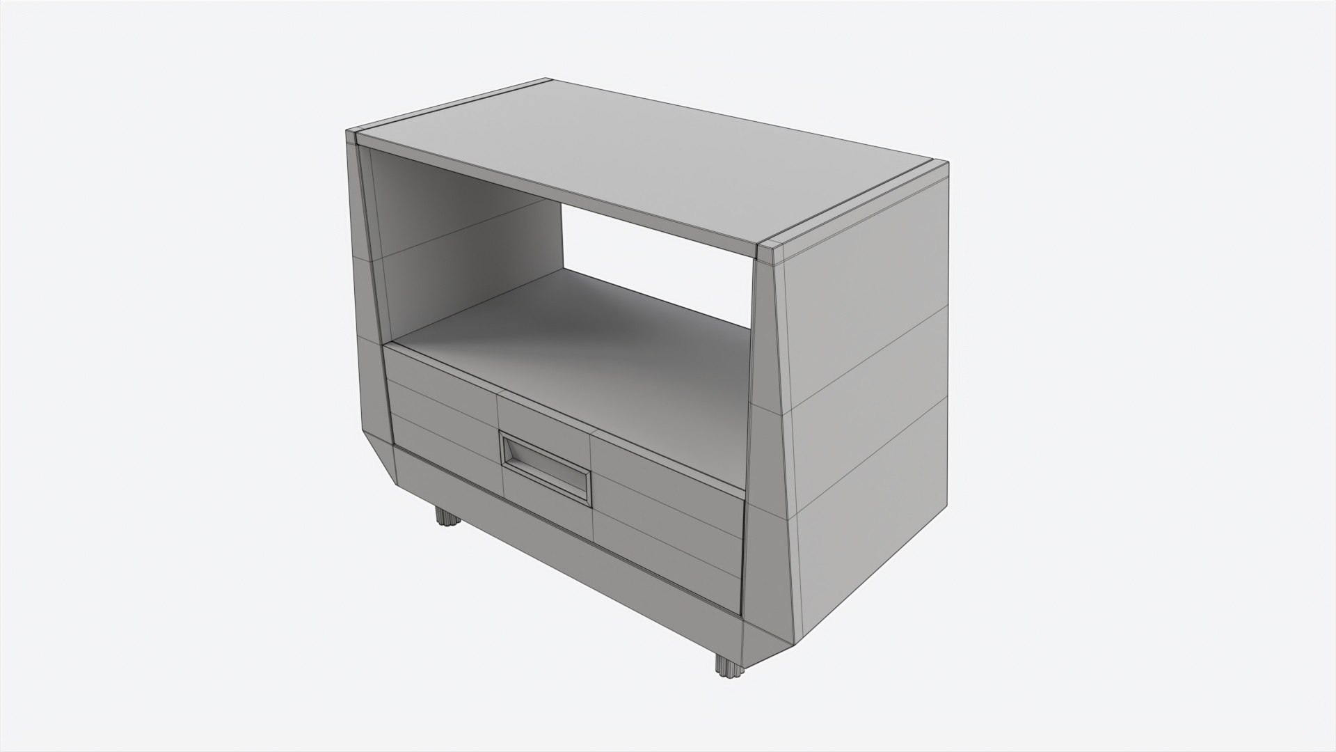 Night Table Baker Gem 3D Model - TurboSquid 2102711