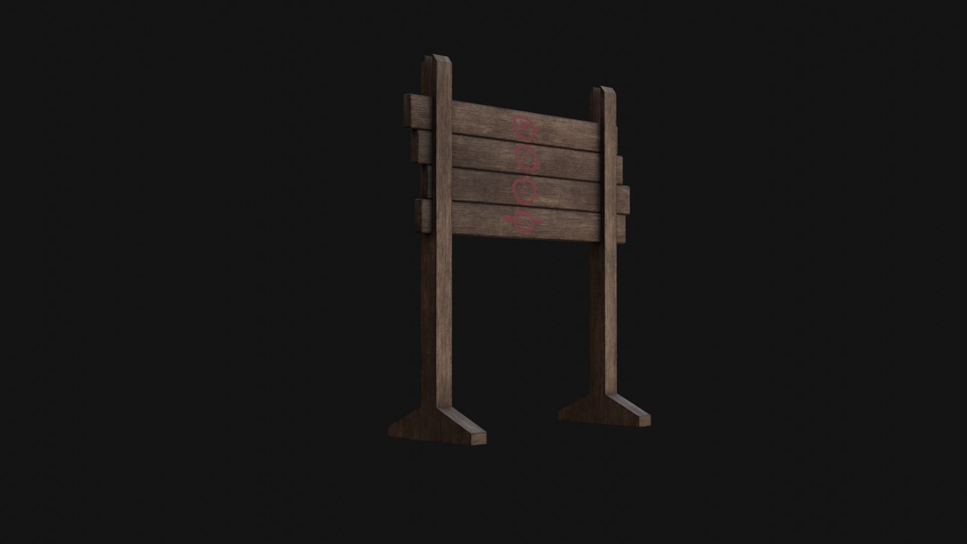 3D Bow Target - TurboSquid 2230673