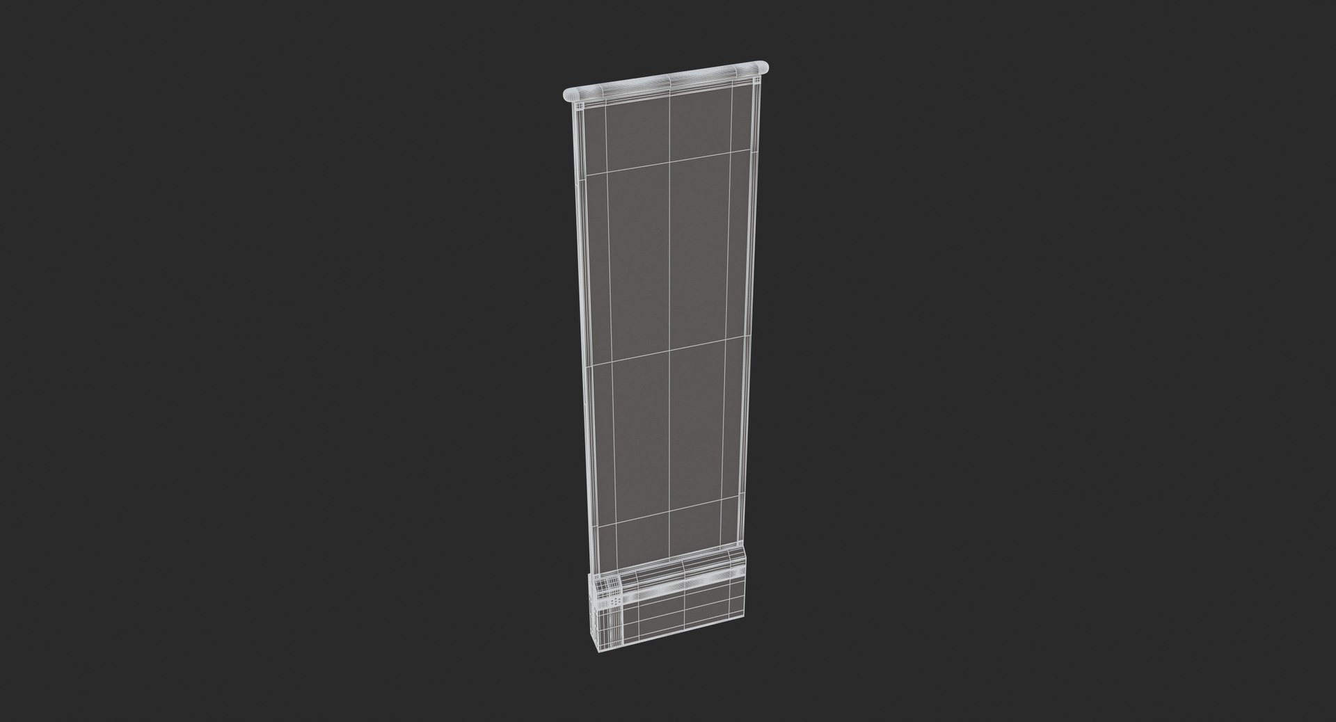 Security Gate Banner 3D Model - TurboSquid 1377297