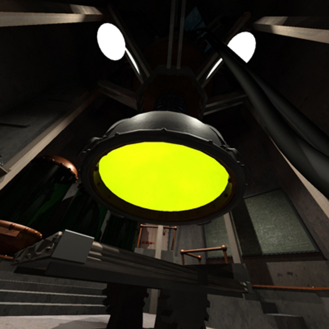 Spooky Mad Laboratory 3d Model