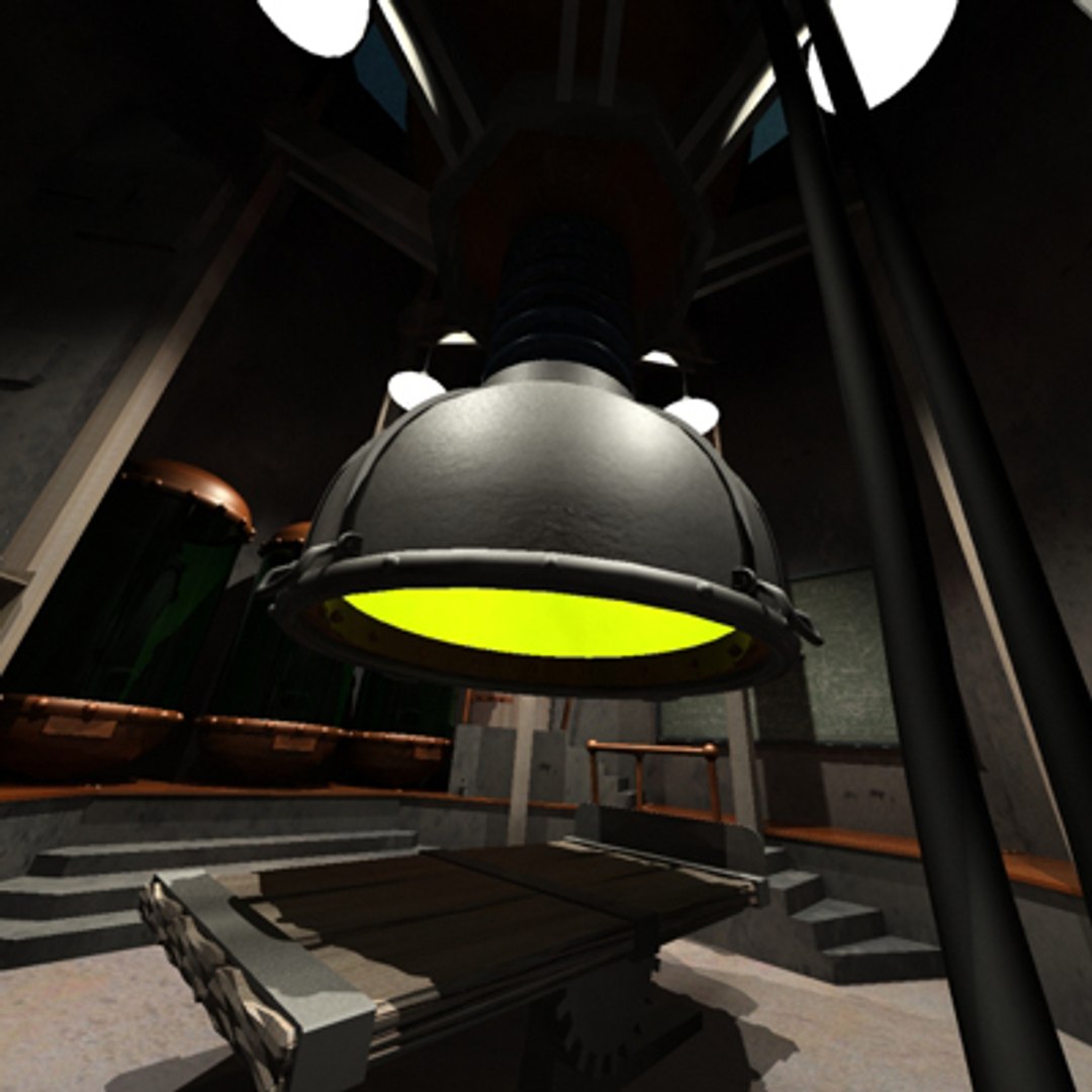 Spooky Mad Laboratory 3d Model