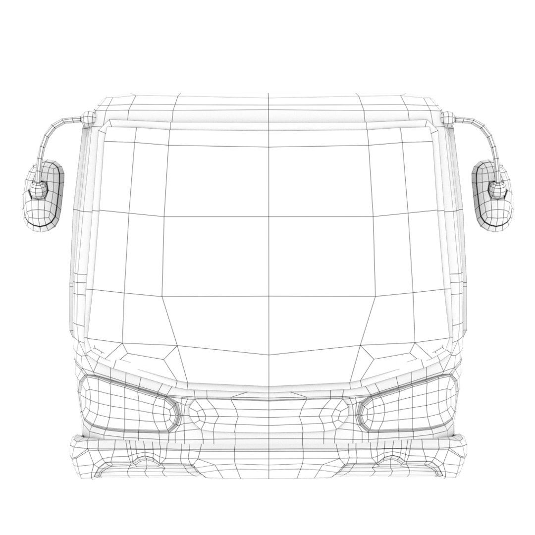 Toon Bus 3D - TurboSquid 1435110