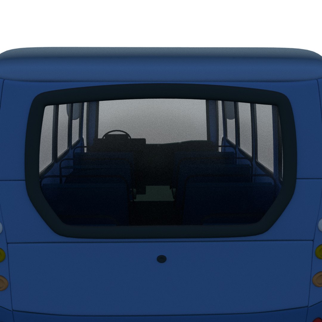 Toon Bus 3D - TurboSquid 1435110