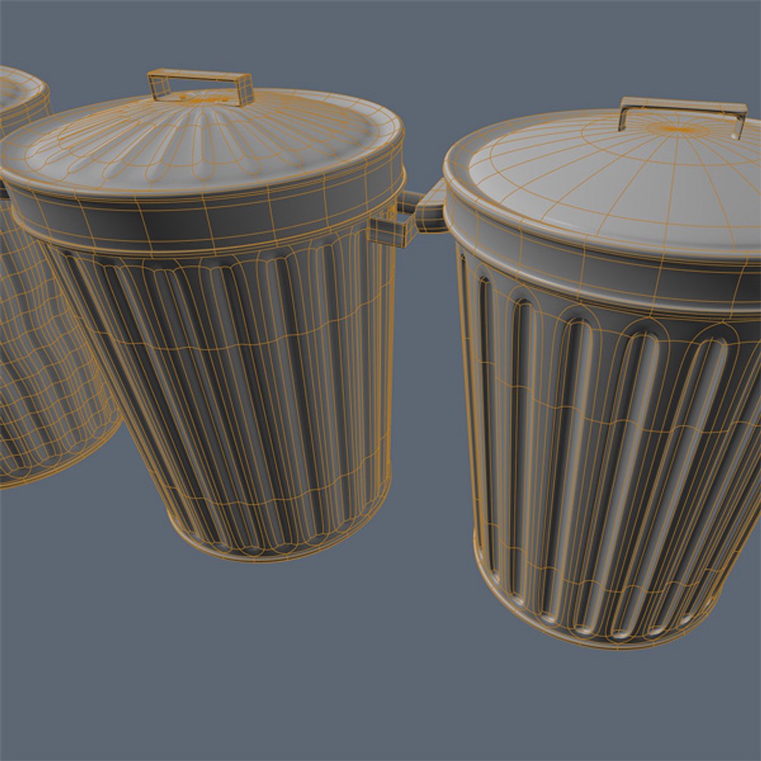 refuse kit bin obj