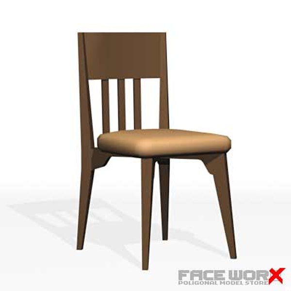 chair interior 3d model