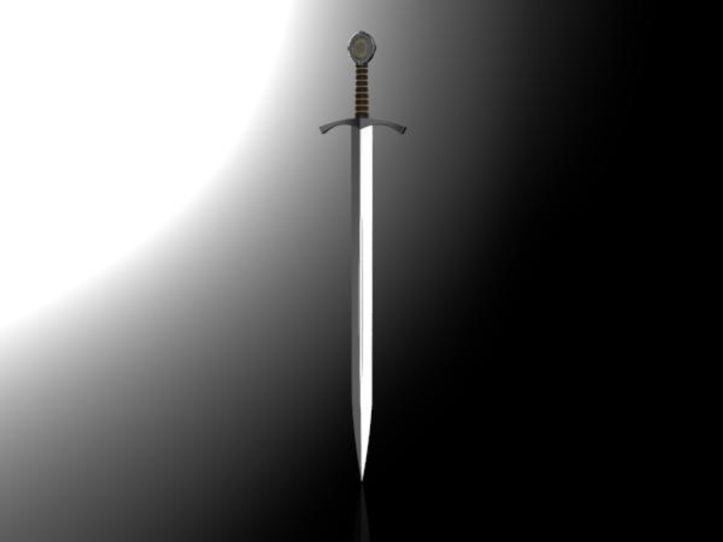 Templar sword 3D model - TurboSquid 1289461