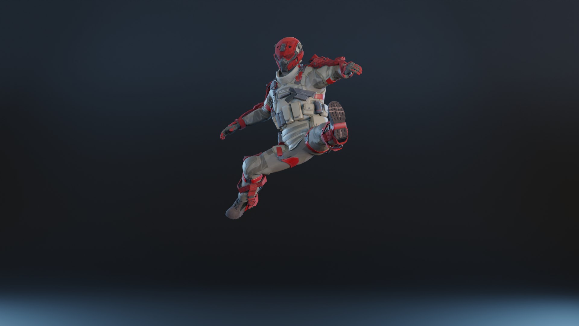 3D Spider Man Miles Morales Roxxon Security Rigged For BLENDER Model ...