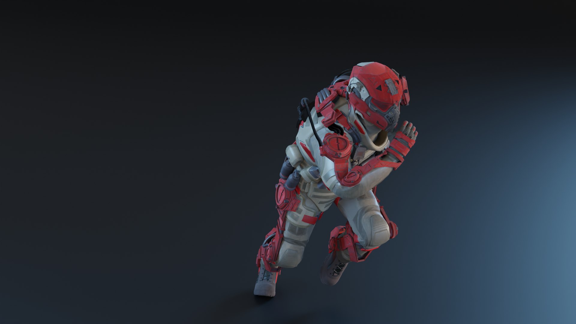 3D Spider Man Miles Morales Roxxon Security Rigged For BLENDER Model ...