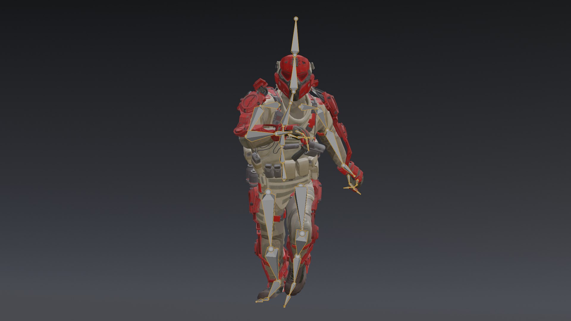 3D Spider Man Miles Morales Roxxon Security Rigged For BLENDER Model ...