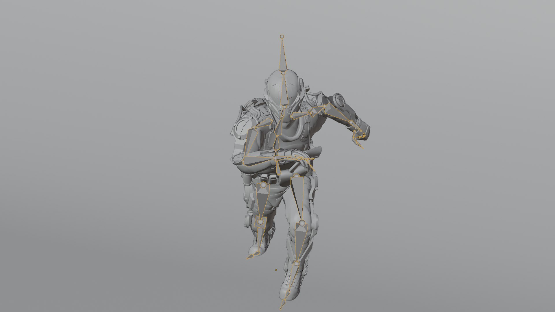 3D Spider Man Miles Morales Roxxon Security Rigged For BLENDER Model ...