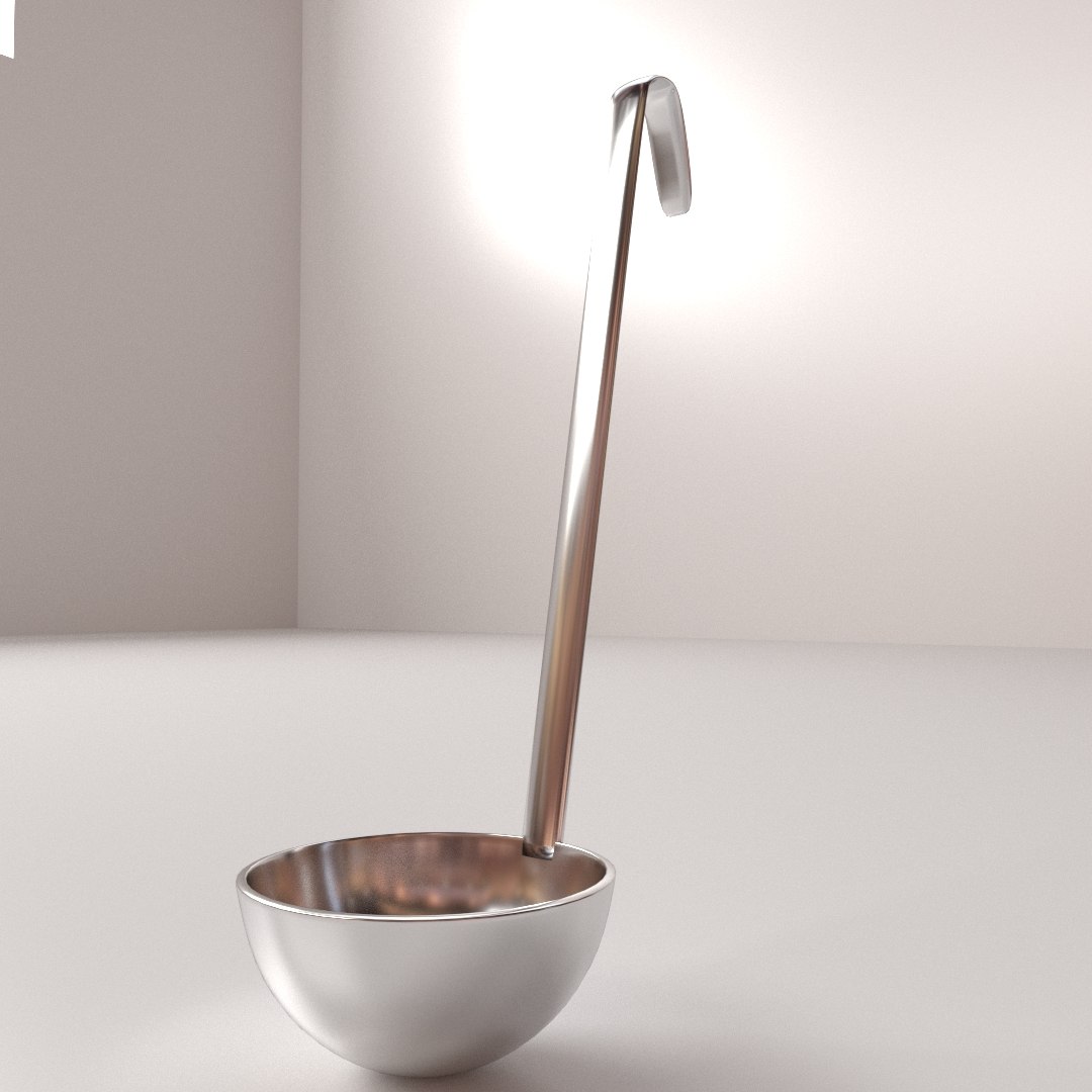 catering laddle 3d 3ds