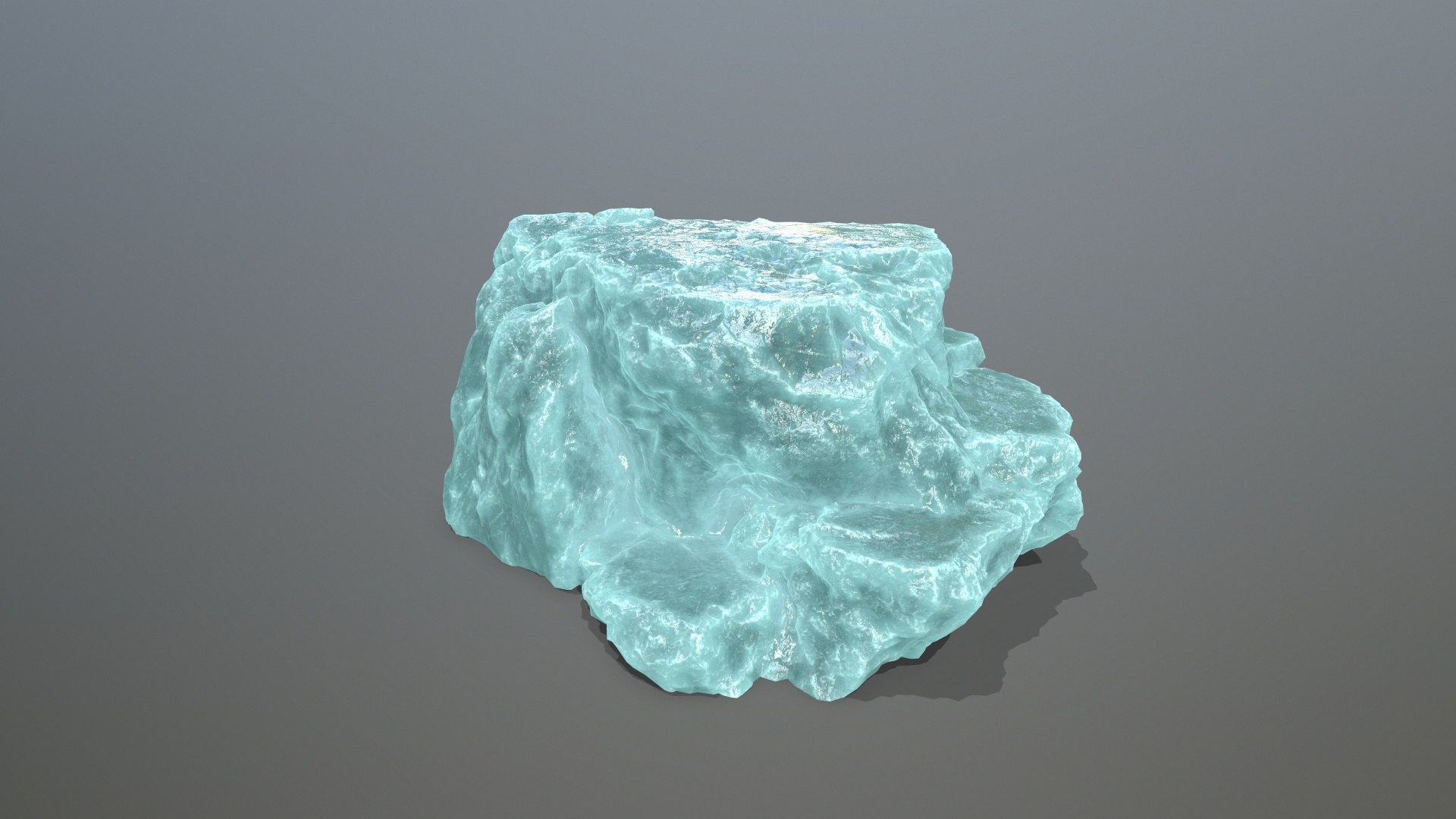 3D Ice Rocks Model - TurboSquid 2278665
