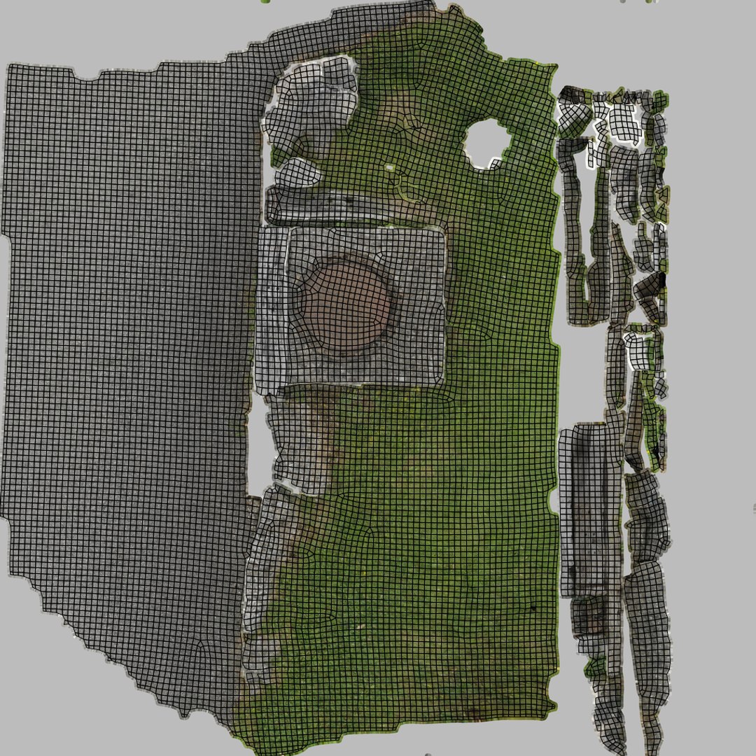 Manhole cover wood and rock 3D - TurboSquid 1770387