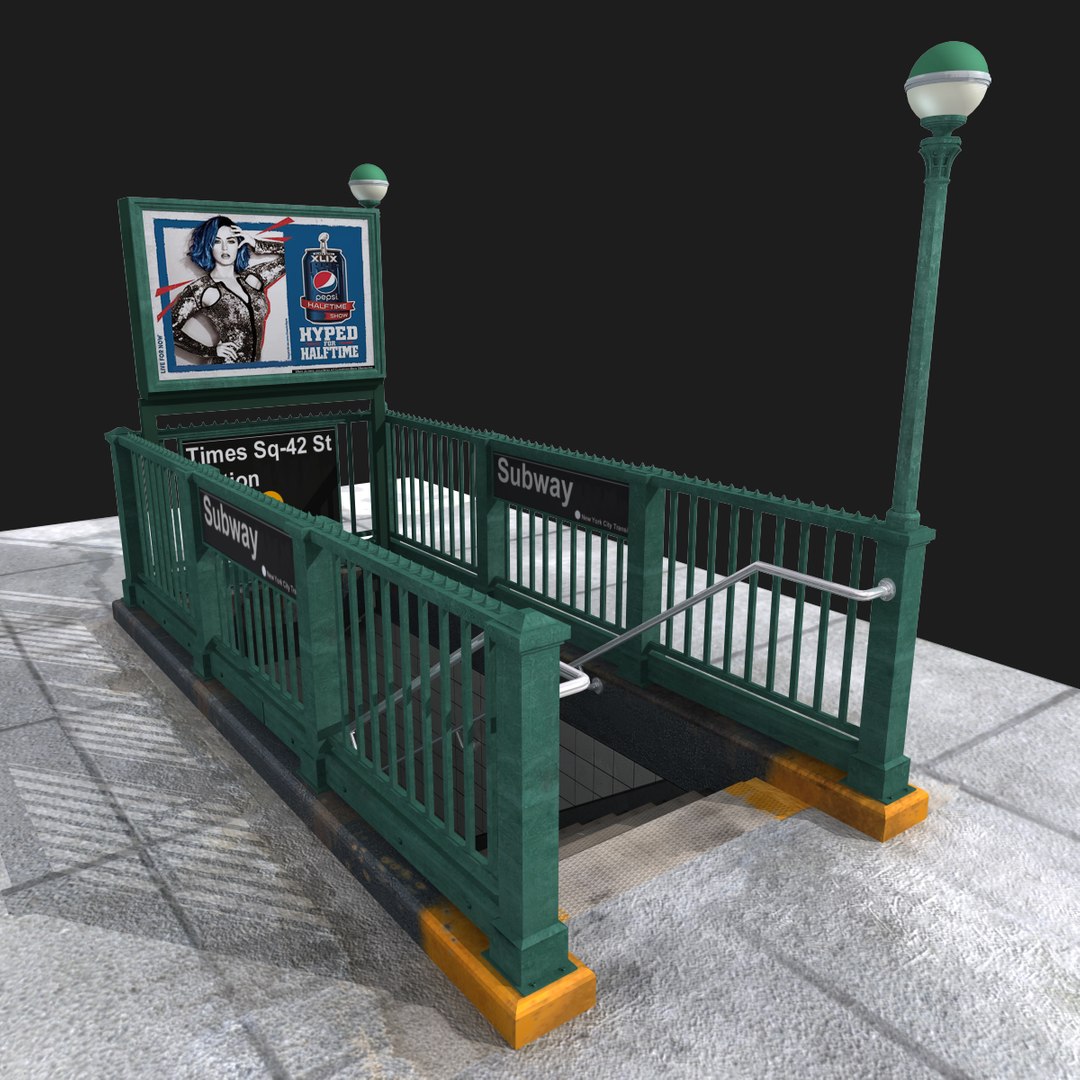 3ds Subway Entrance