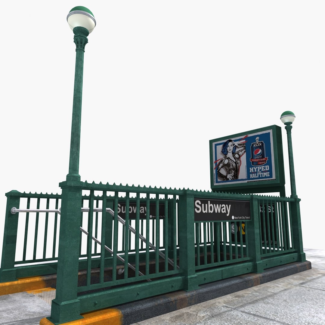 3ds Subway Entrance