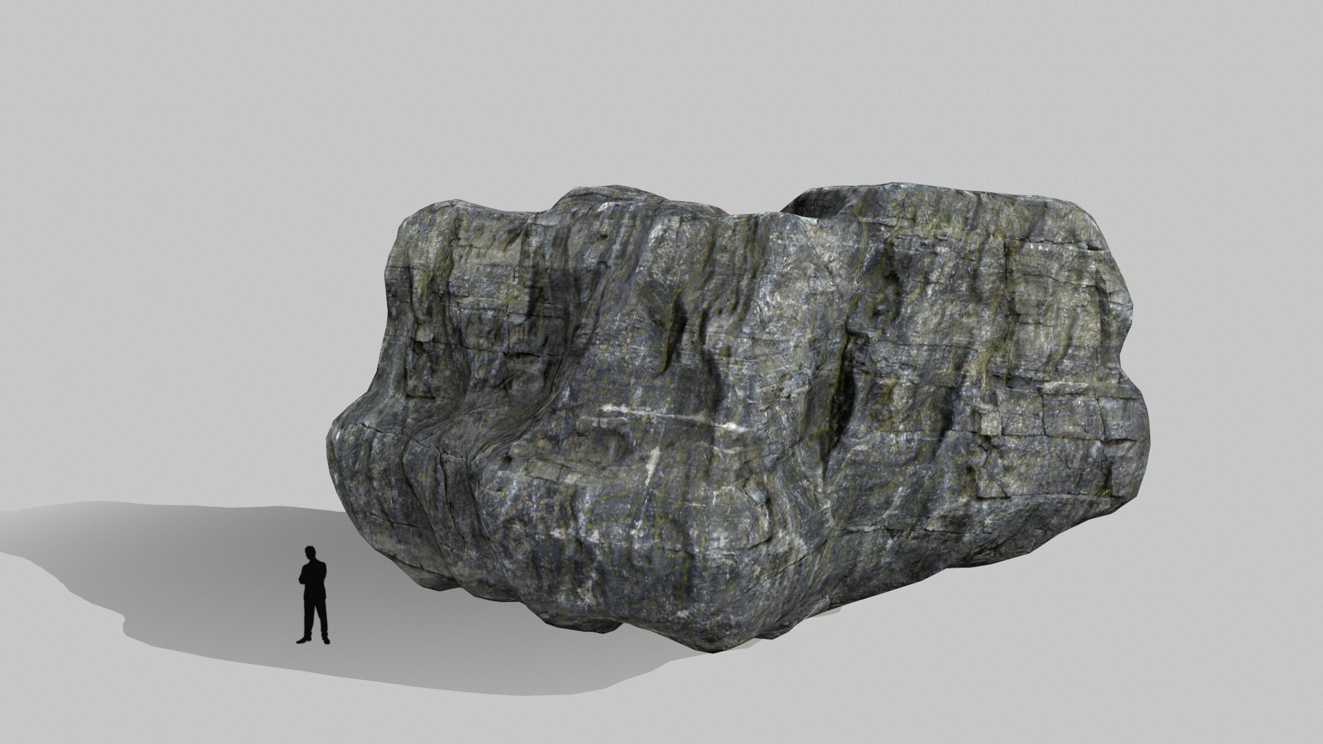 3D rock cliff model - TurboSquid 1349548