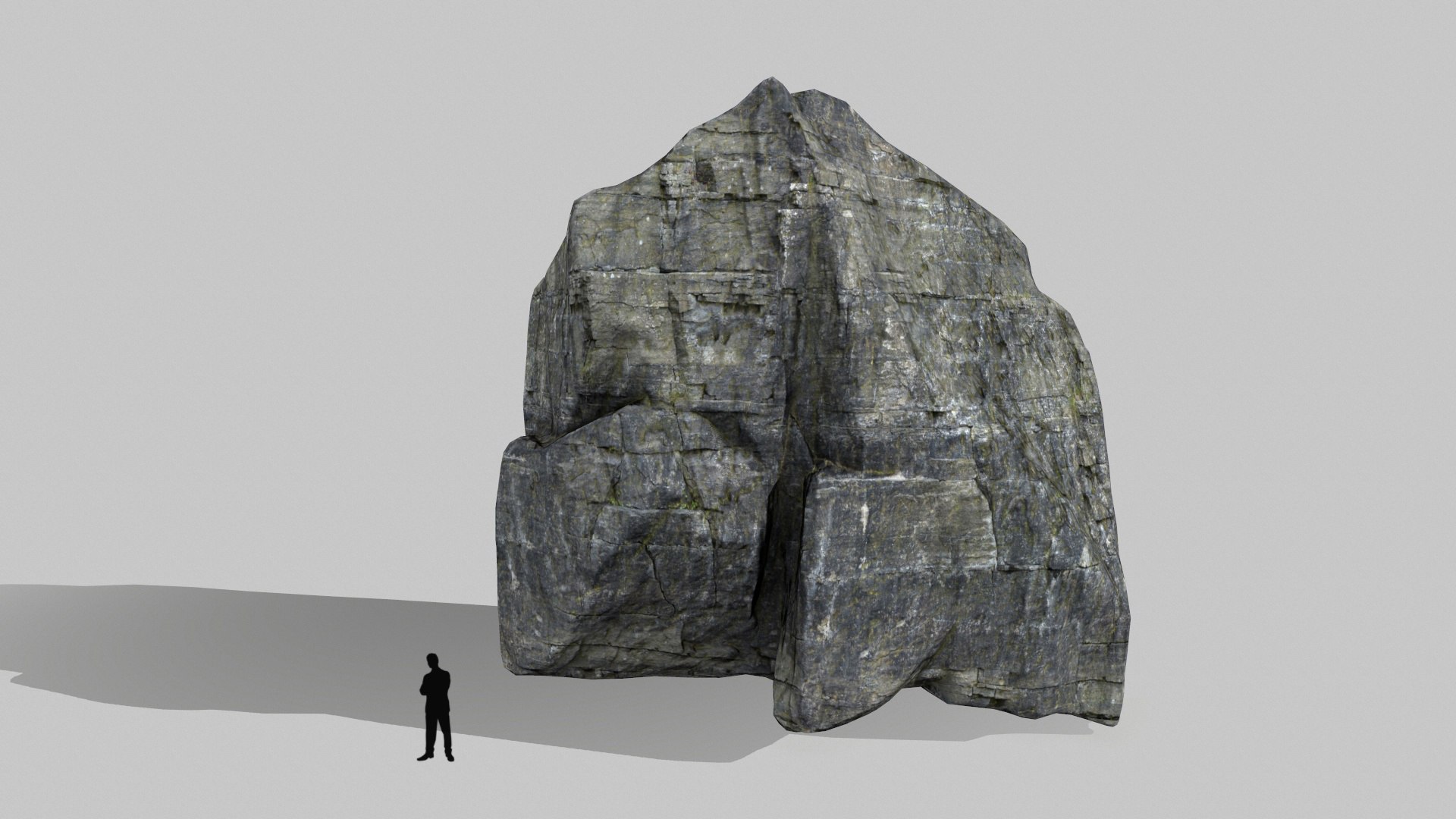 3D rock cliff model - TurboSquid 1349548