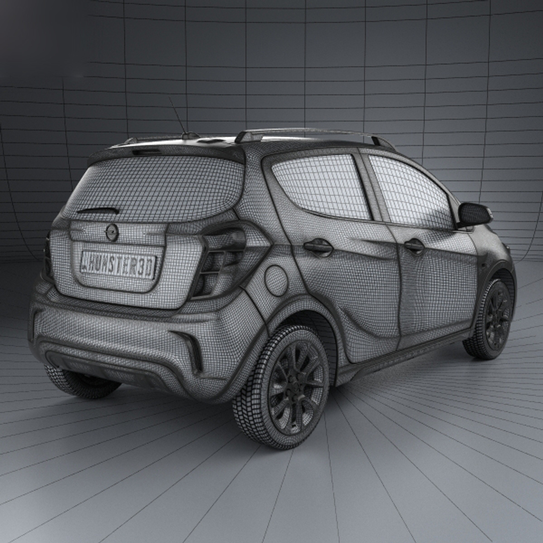 3D model opel karl rocks - TurboSquid 1324594