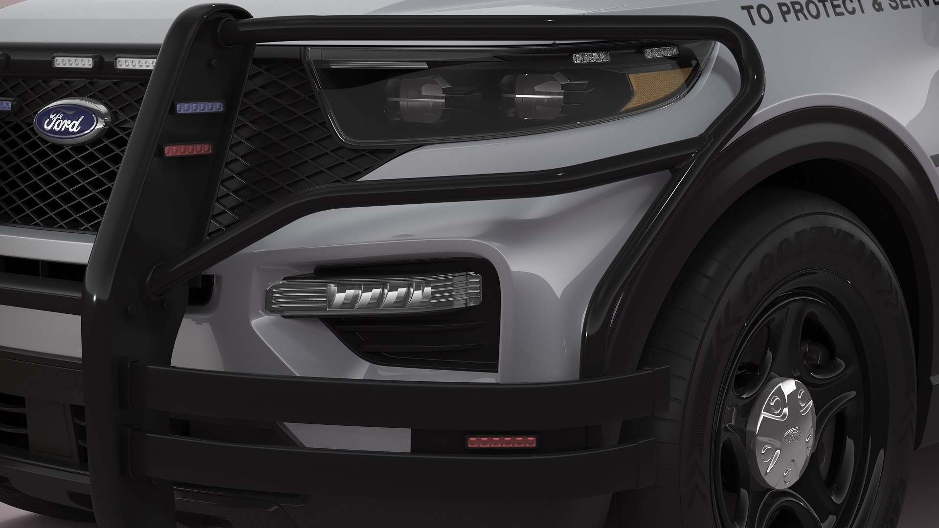 Ford Explorer 2023 Sheriff 3D Model - TurboSquid 2128998