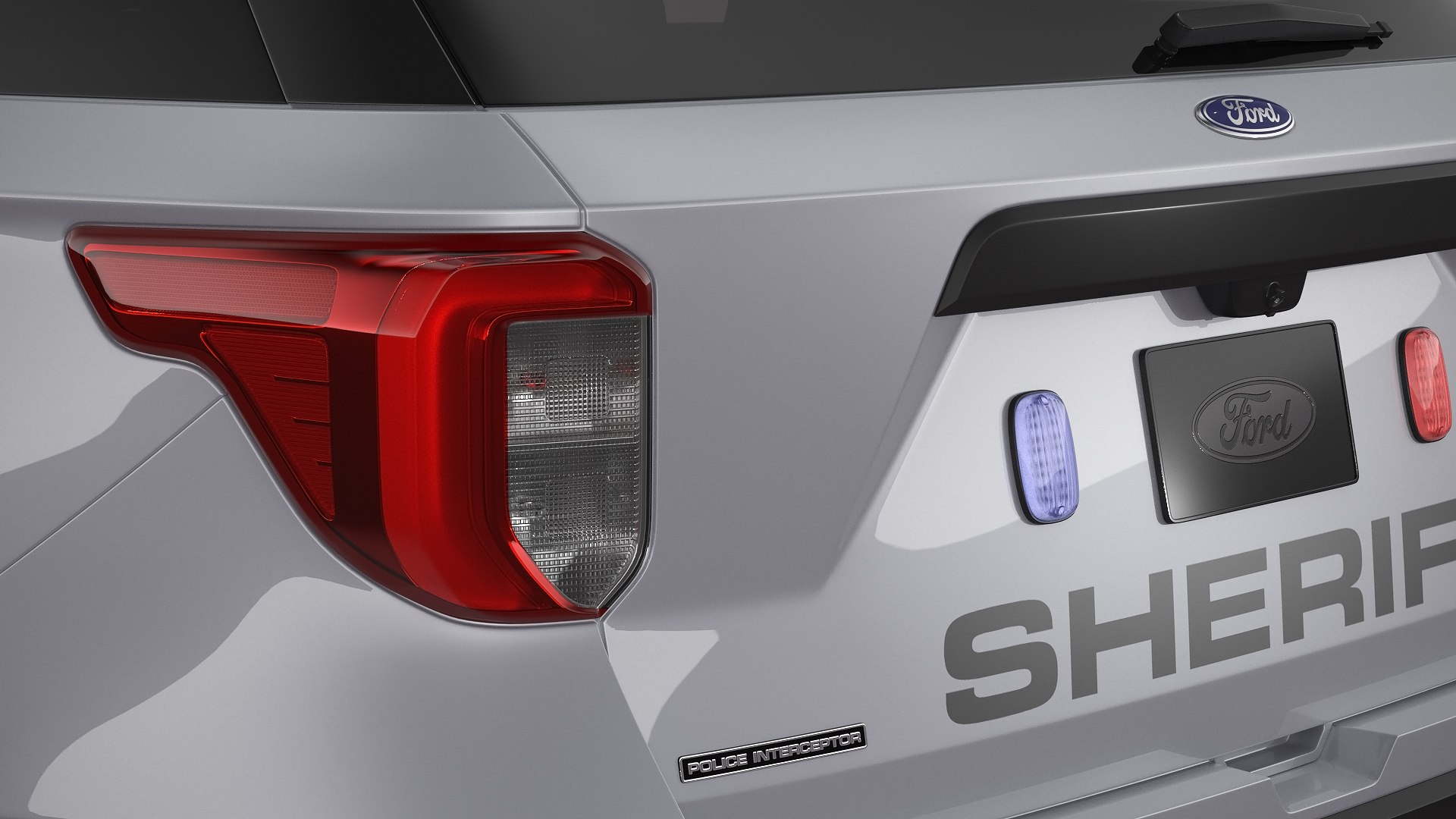 Ford Explorer 2023 Sheriff 3D Model - TurboSquid 2128998