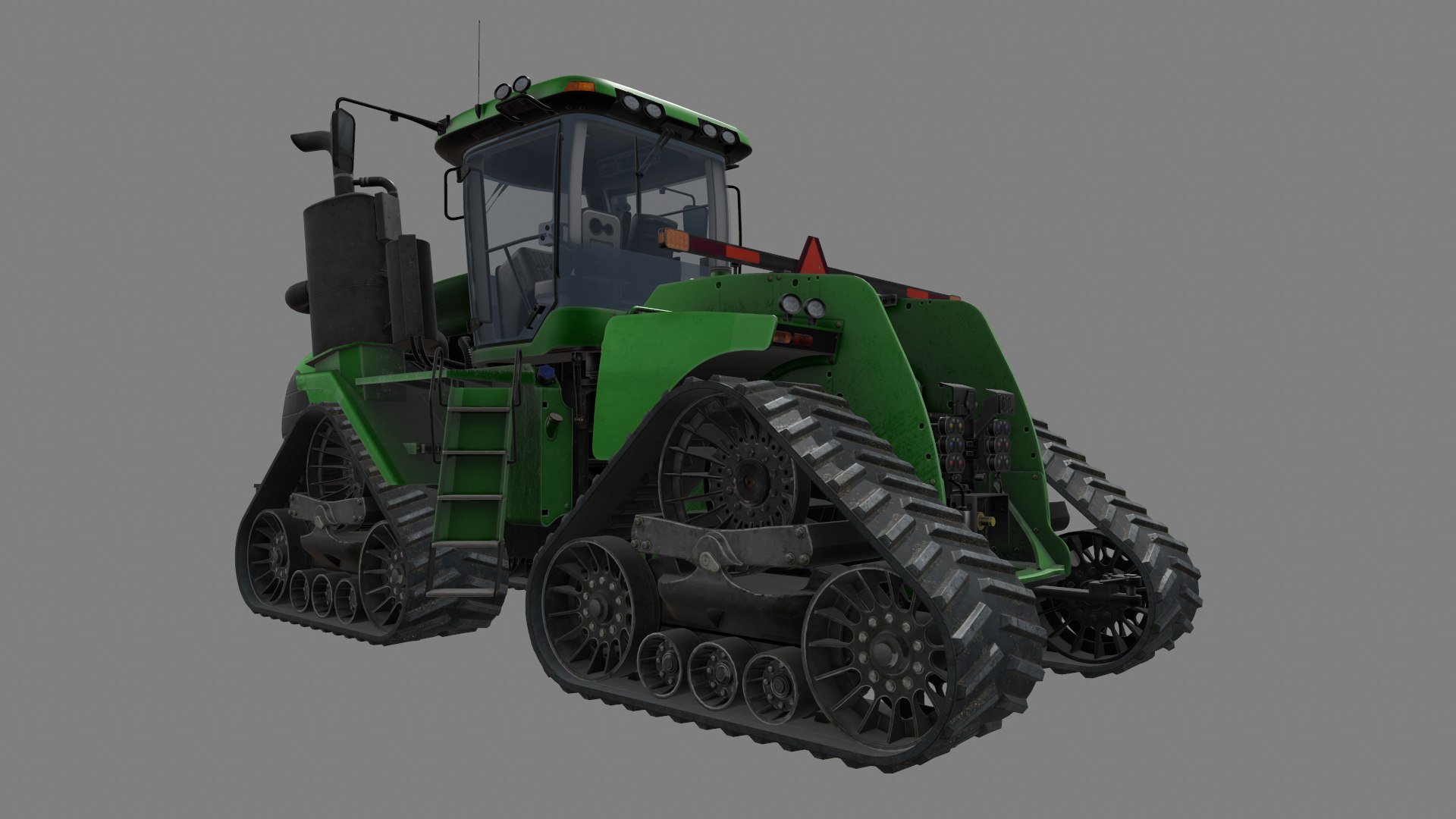 Farm Track Tractor Model - TurboSquid 1909273